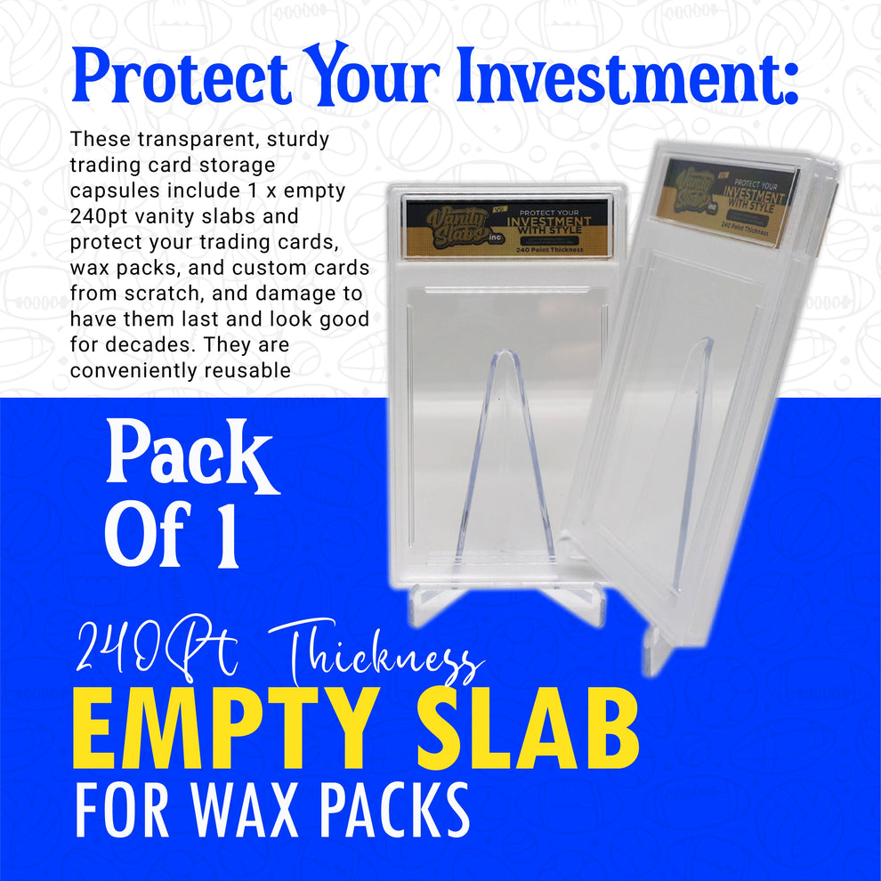 Vanity Slabs for Cards Empty Slab with Personalized Label – Vanity ...