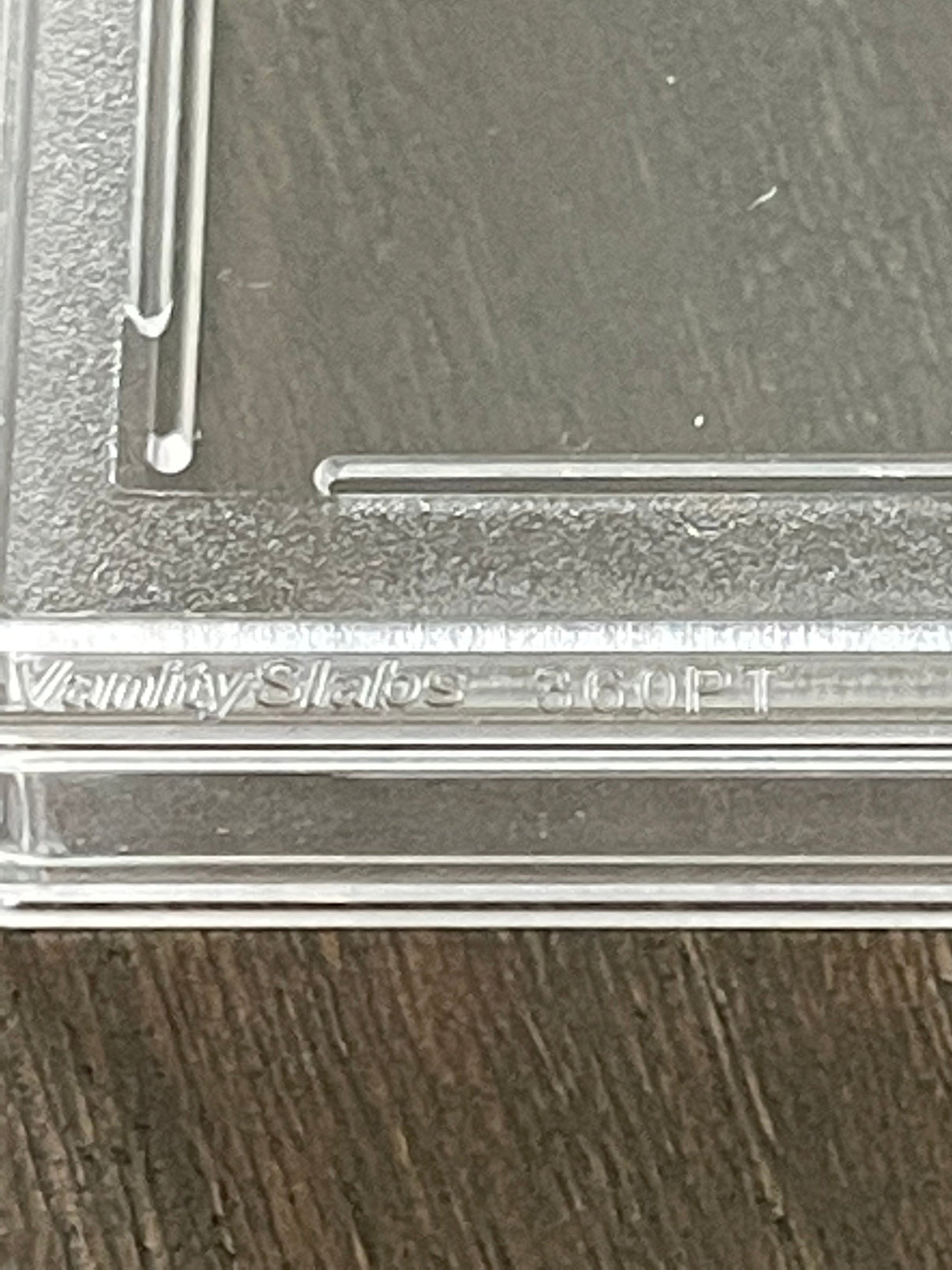 Vanity Slabs 360pt Thickness Empty Slab for Sports Cards – Vanity Slabs Inc