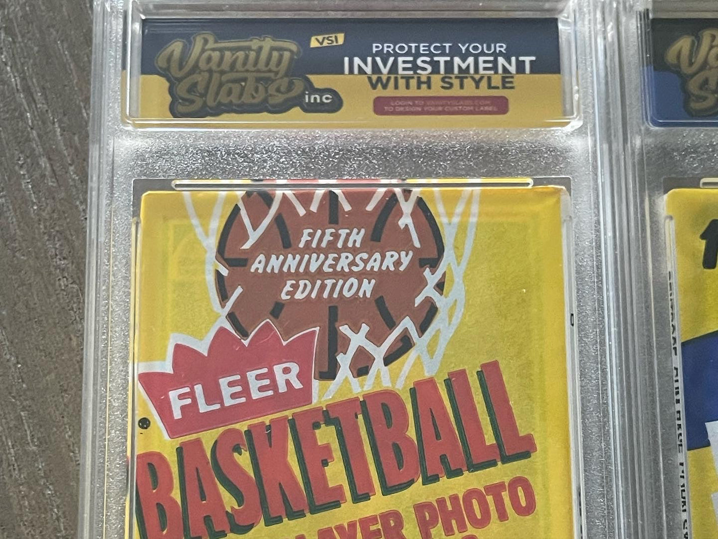 Empty Slab for Standard Size Trading Cards - Vanity Slabs Inc