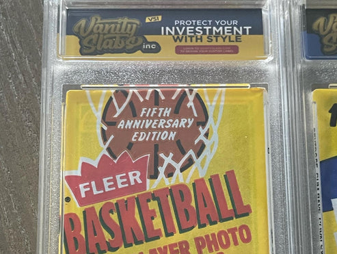 Empty Slab for Standard Size Trading Cards - Vanity Slabs Inc