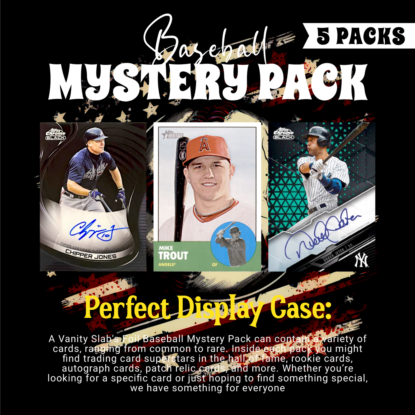 Vanity Slab’s Foil Mystery Baseball Packs Ultimate Elite – Vanity Slabs Inc