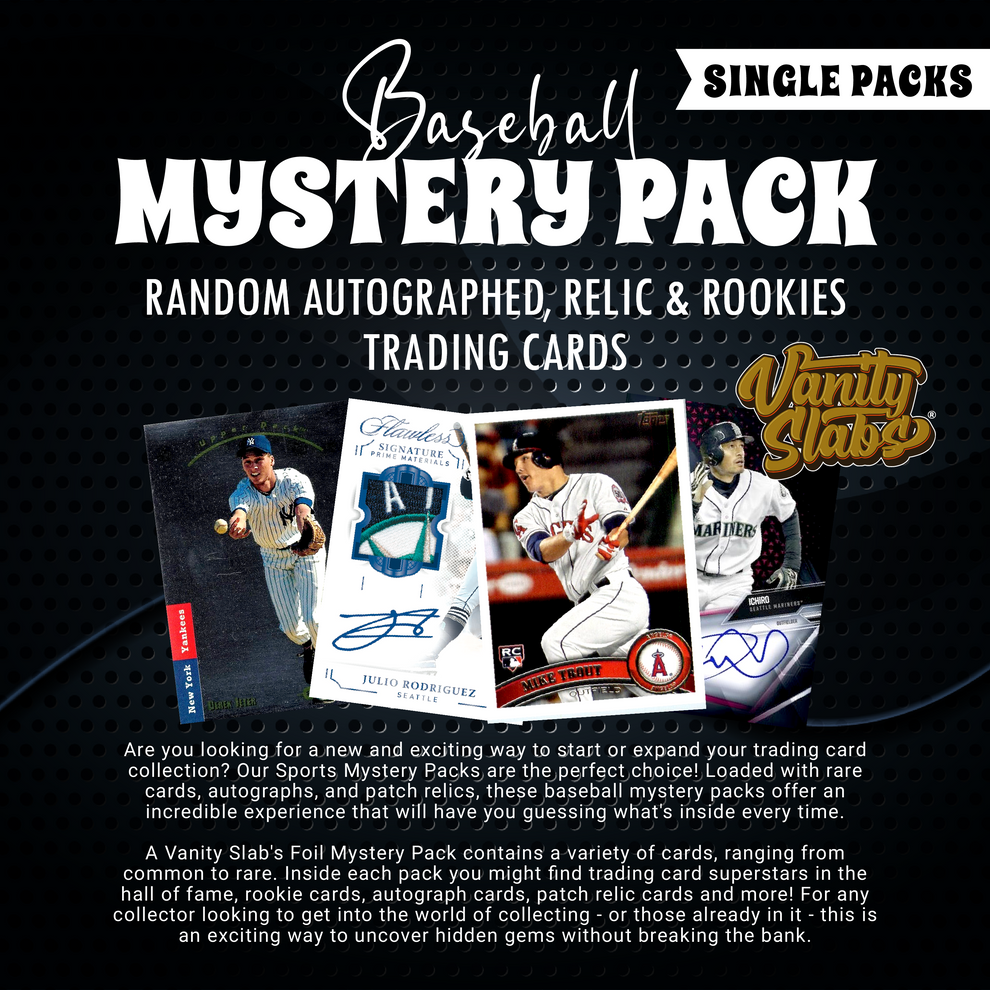 Baseball Mystery Ultimate Elite Pack with Slab’s Foil – Vanity Slabs Inc