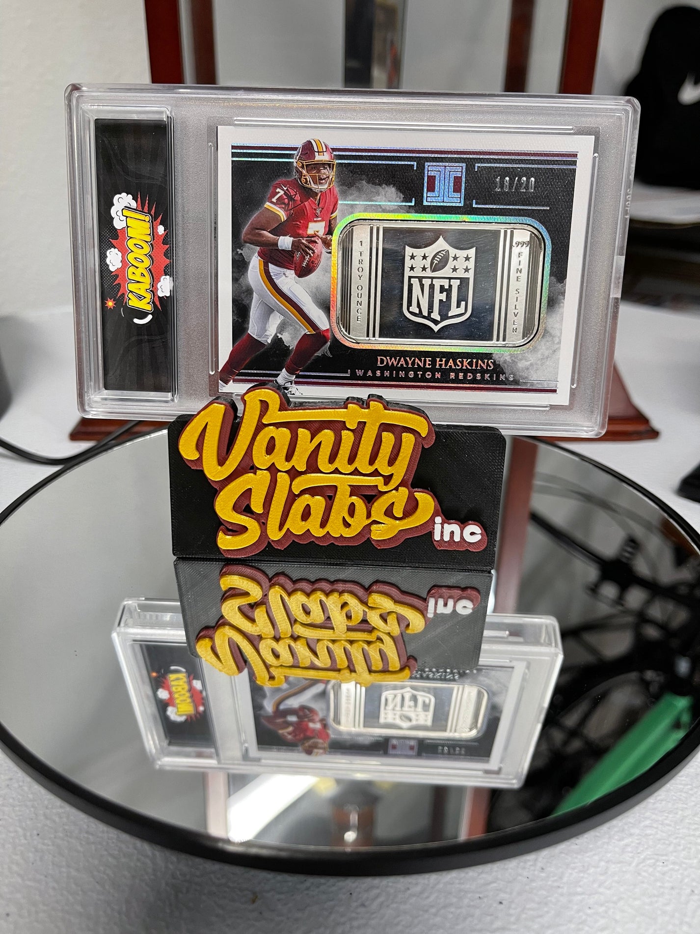 Empty Slab for Standard Size Trading Cards - Vanity Slabs Inc