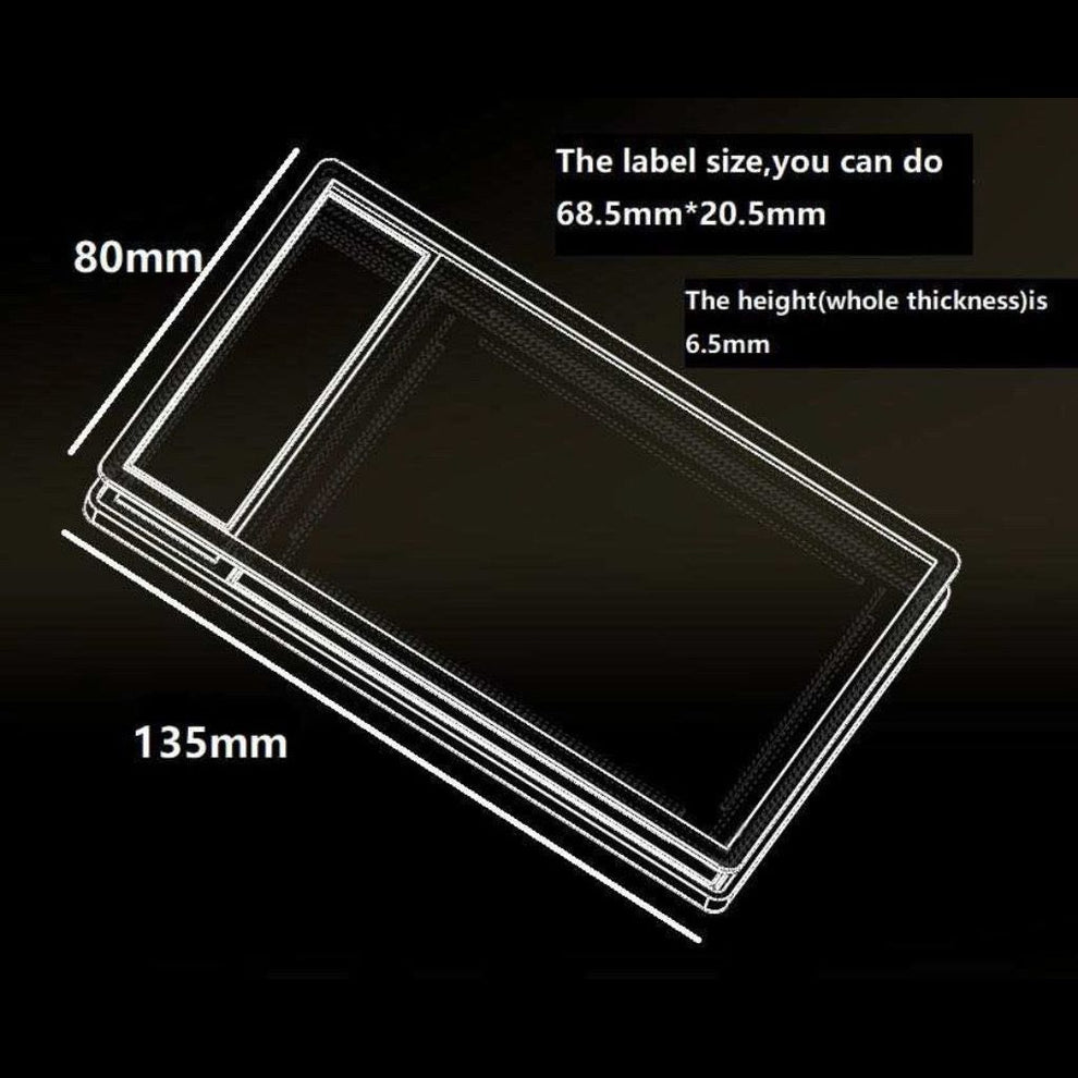 Vanity Slabs for RPA Cards with Personalized Label Display – Vanity ...