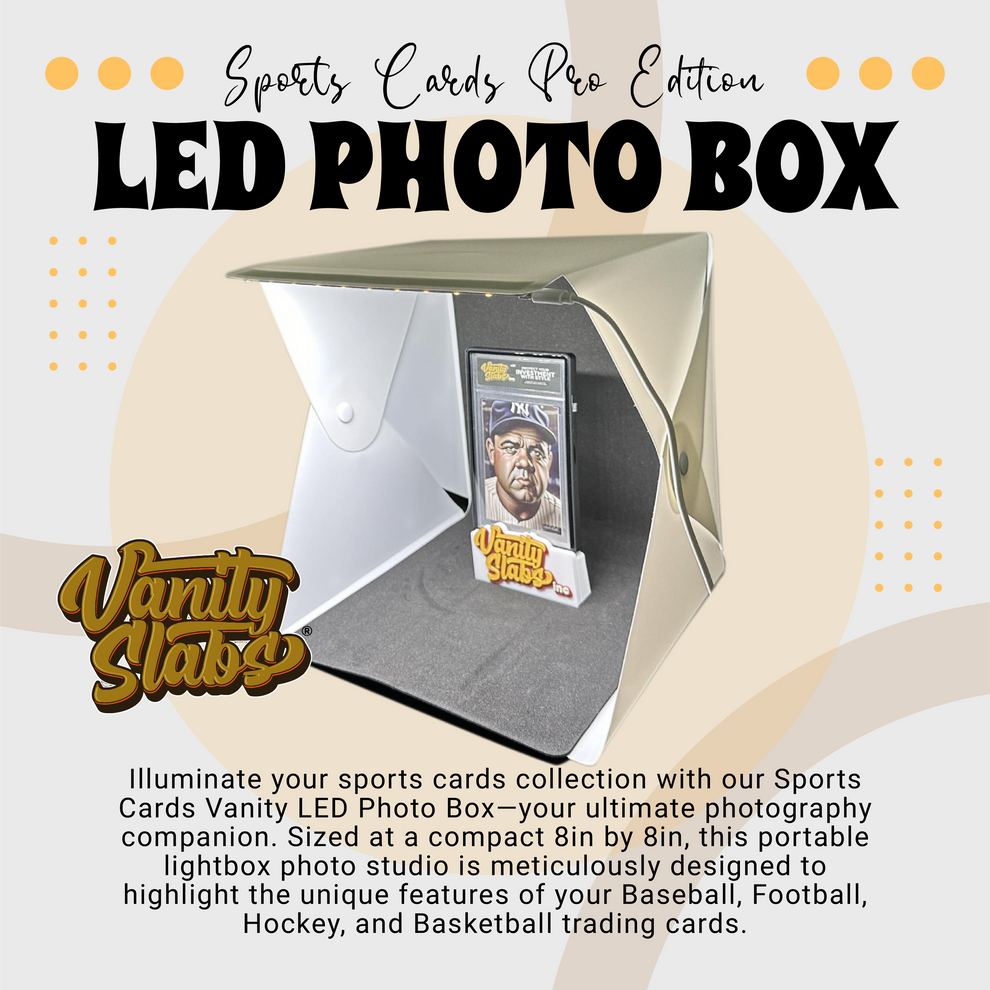 LED Photo Box Sports Cards Pro Vanities Slabs Exciting – Vanity Slabs Inc