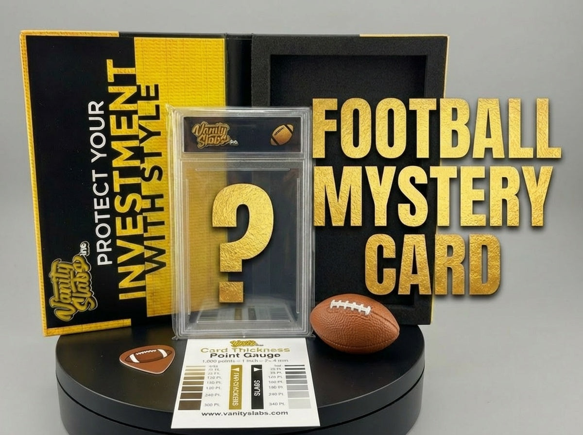 Football Mystery Pack — Slabbed Trading Card (Panini, Topps & Fleer Ma ...